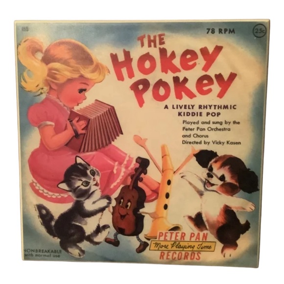 Art | Vintage Picture Peter Pan Record Of The Hokey Pokey Bedtime ...